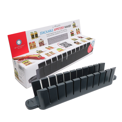 Architec Five Minute Stackable Appetizer Maker, Black - Buywise Stores Ltd