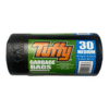 Tuffy Medium Garbage Bags, Black 24" x 36" - 30 Bags/Roll - Buywise ...